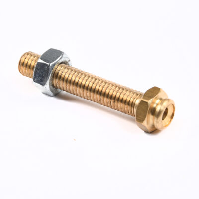 45mm Brass Earth Bolt - Static Safe Environments