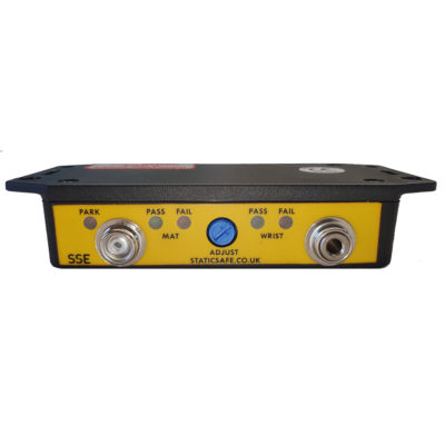 Dual ESD Wrist Strap and Footwear Checker - Static Safe Environments