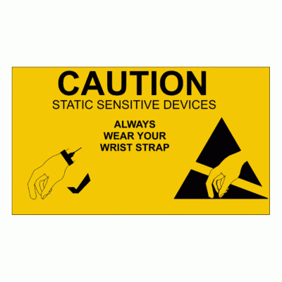 ESD Signs and Labels - ESD Protection - Static Safe Environments