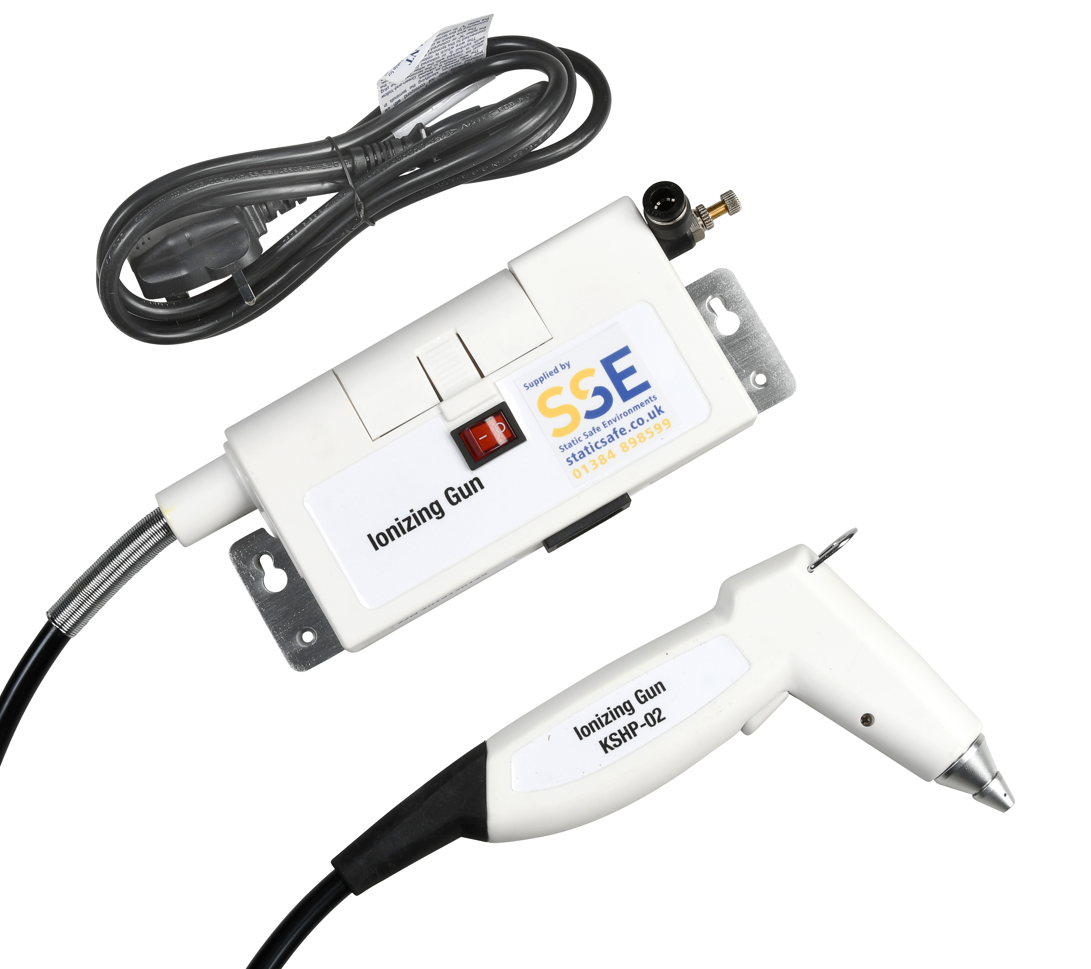 Hand Held Ionised Air Gun - Static Safe Environments Ltd