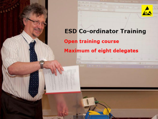 ESD Co-ordinator Training Roadshow – Oxford, Wednesday 10th July 2019 - Static Safe Environments