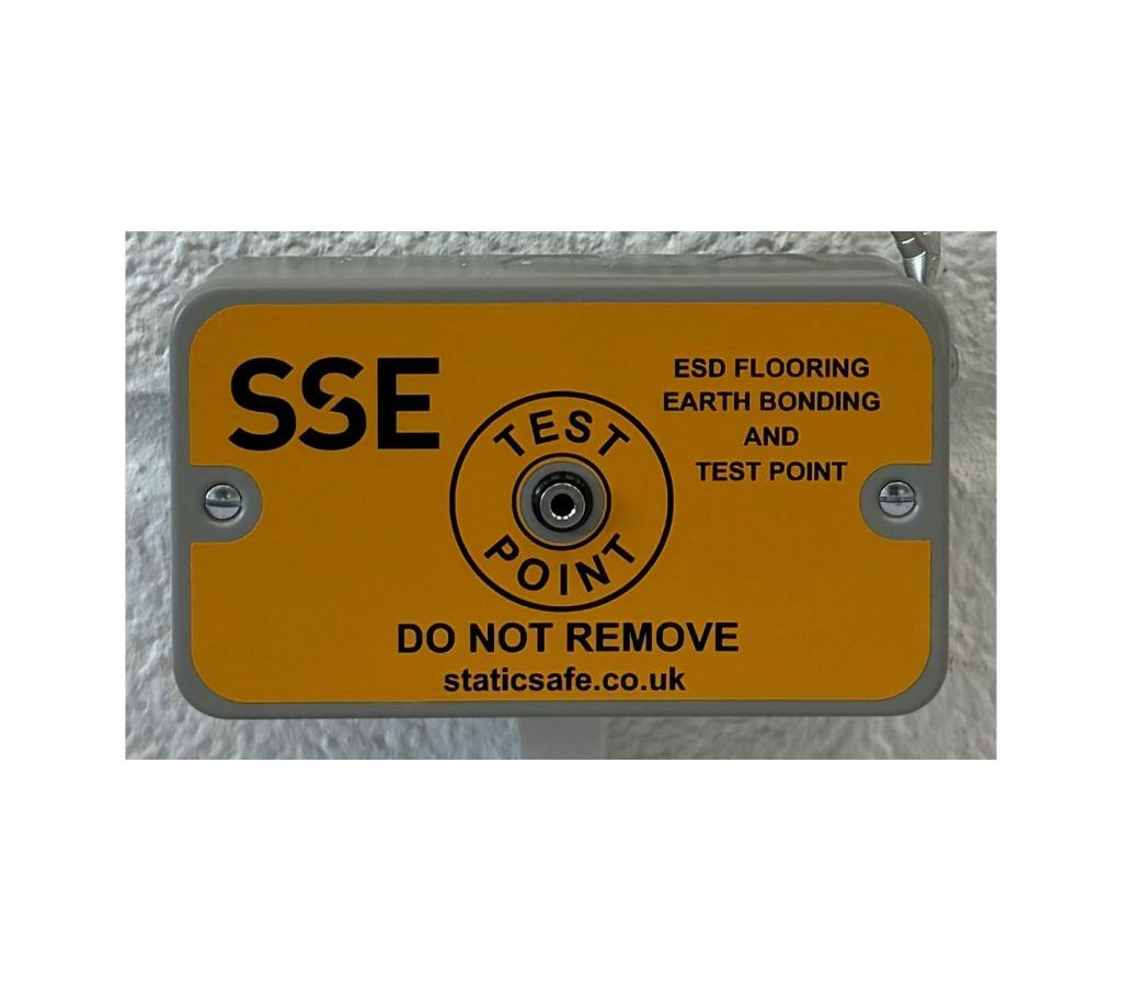 New ESD Floor Earth Bonding and Test Point Box from SSE - Static Safe ...